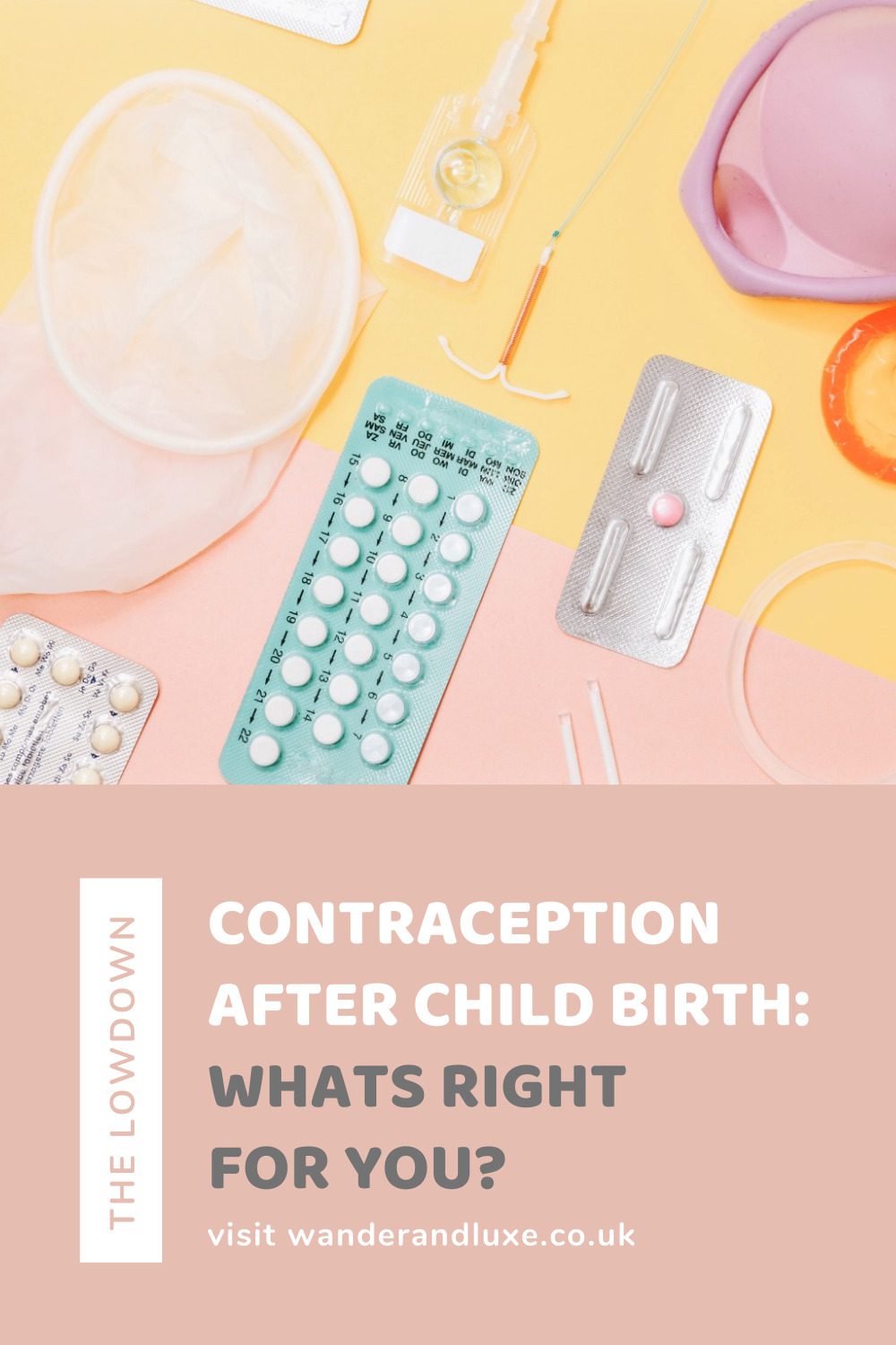 Contraception After Birth: What's Right for You? - Wander & Luxe